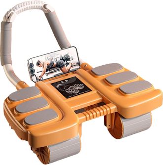 Generico AB-Rollenrad, AB-Übungsrad, automatisches Rückprallrad, Trainingsroller für ABS, Trainingsrolle für den Innenbereich, tragbarer Bauchtrainer