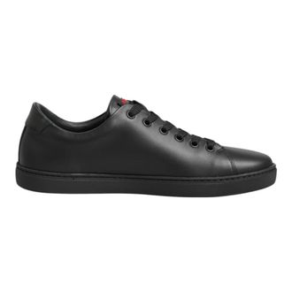 Dolce & Gabbana Crystal Heart Low Top Sneakers - - Shoes - Herren - Schwarzk - 35 EU