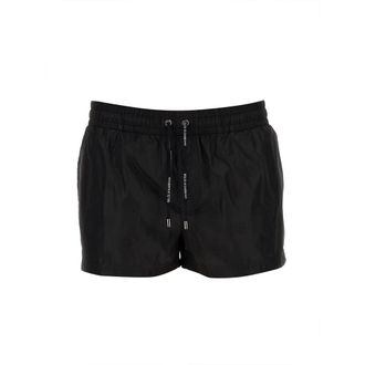 Dolce & Gabbana Boxer Corto Pochette - - Swimwear - Herren - Schwarzk - M
