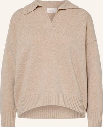 Max Mara Weekend Max Mara Strick-Poloshirt Agre beige