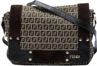 Fendi Sac bandouli&egrave;re Pre-owned - Femme - Pre-owned - Beige - Taille: ONE Size