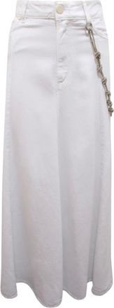Pinko Pinko, Femme, Jupes, Blanc, Taille: 40 FR Hurghada Gonna