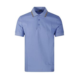 Burberry Homme, Tops, Bleu, Taille: M Eddie CC Polo