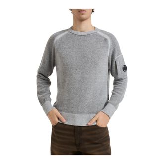 C.P. Company C.p. Company, Homme, Pulls, Gris, Taille: L Maglia Girocollo