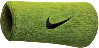 Nike Nike Swoosh Doublewide Wristbands atomic green/black
