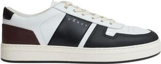 Hogan Low-Top Sneaker - H Tv Sneakers Leather White Black - Gr. 6_5 - in Grau - für Damen