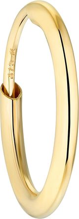 Amor Single Creole Unisex Damen Herren Ohrschmuck, 1 cm, Gold, Kommt in Schmuck Geschenk Box