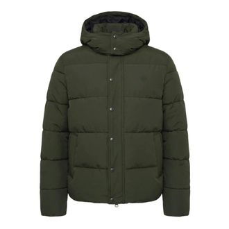 Superdry Doudoune &agrave; capuche Premium - Homme - Vestes - Vert - Taille: L