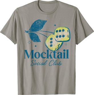 Trendy Apparel Mocktail Social Club Dice On Cherry Stem T-Shirt