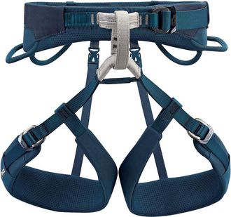 Petzl Adjama Klettergurt Polyamid/Polyethylen/Aluminium Blau Gr. XL, Ma&szlig;e: Taillenumfang: 92-100 cm, Beinschlaufen: 56-66 cm, C022BA03