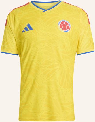 adidas Kolumbien 26 Authentic Heimtrikot gelb