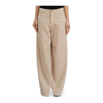 Haikure Bethany Twill Hazelnut Hose - - Trousers - Damen - Braun - W24