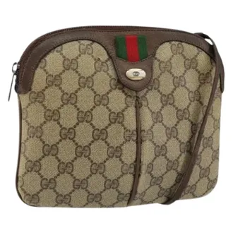 Gucci Pre-owned Plastik Crossbody Bag - - Pre-owned - Damen - Beige - ONE SIZE