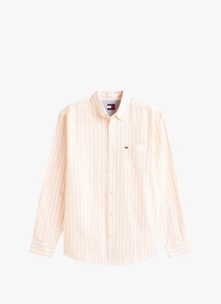 Tommy Hilfiger Chemise col am&eacute;ricain &agrave; rayures en coton