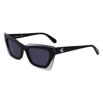 Calvin Klein Jeans Cat-Eye Sonnenbrille - - Accessories - Damen - Schwarzk - 52 MM