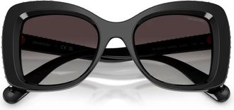 Swarovski Femme, Accessoires, Noir, Taille: 51 MM Sk6062U Lunettes de soleil