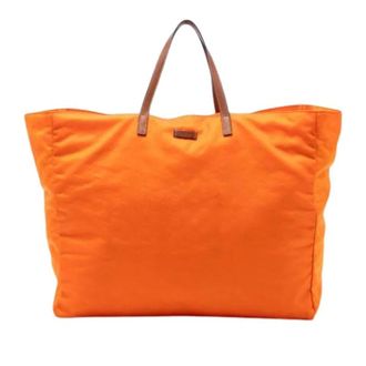 Gucci Sac cabas Pre-owned - Femme - Pre-owned - Orange - Taille: ONE Size