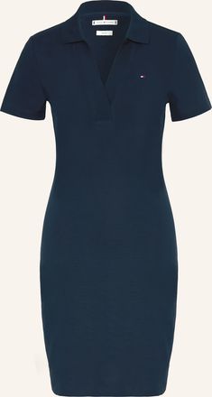Tommy Hilfiger Piqu&eacute;-Kleid blau
