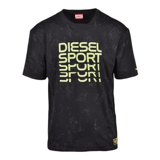 Diesel T-Shirt - - Tops - Herren - Schwarzk - S