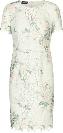 Apart Fashion APART bedrucktes Spitzenkleid aus Spitze Allover Bedruckt, Jade-Multicolor, 36