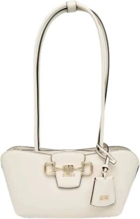 Guess Femme, Sacs, Beige, Taille: ONE Size Janie Shoulder Bag