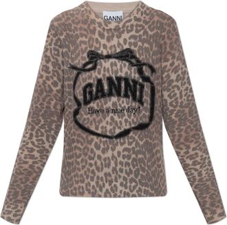 Ganni Damen, Strickwaren, Braun, XSGr&ouml;&szlig;e