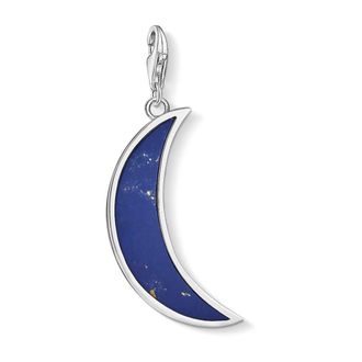 Thomas Sabo Dunkelblauer Mond Charm-Anh&auml;nger - - Accessories - Damen - Blau - ONE SIZE