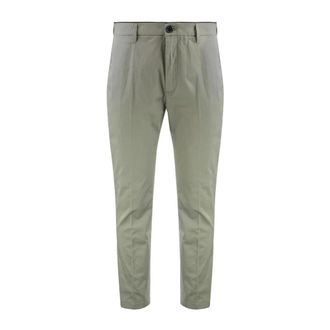 Department Five Gerade geschnittene- taillierte Hose - - Trousers - Herren - Gr&uuml;n - W31