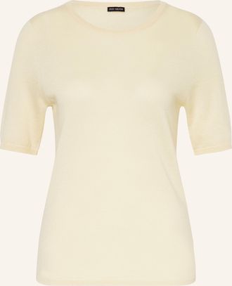 Iris Von Arnim Iris Von Arnim Strickshirt Aus Cashmere Mit Seide beige