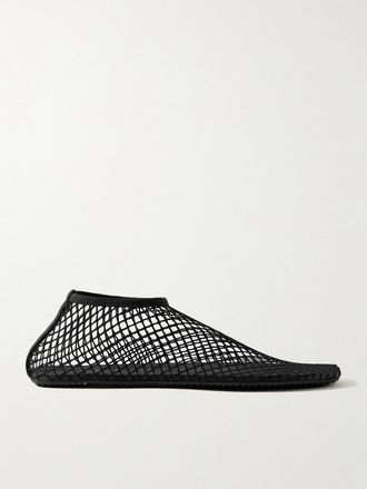 CHRISTOPHER ESBER Flache Schuhe Aus Mesh - Schwarz