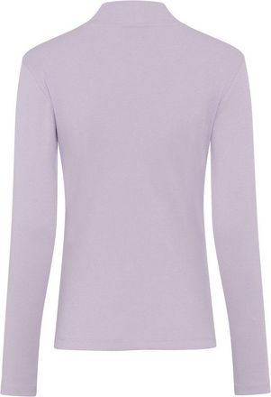 HUGO BOSS Longsleeve Easy Longsleeve mit Stehkragen