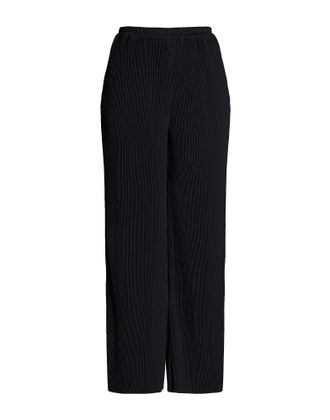 8 by YOOX PLEATED PULL-ON HIGH WAIST PANTS
