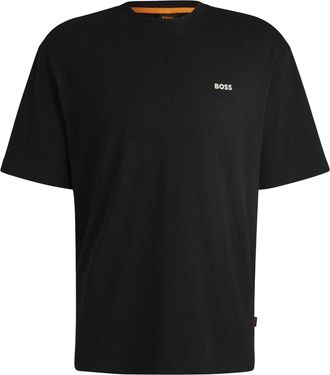 HUGO BOSS T-Shirt f&uuml;r Herren, Baumwolle, Regul&auml;r (Schwarz)