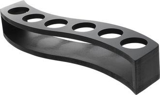 SOLUSTRE Weinglashalter Aus Holz Haltbarer Weinbecherständer Organizer Für Küche Und Bar Einfache Aufbewahrung Von Ersatzbechern