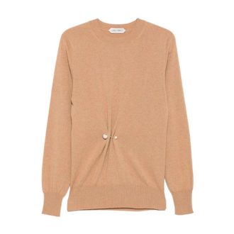 Alberta Ferretti Weicher Cashmere Pullover f&uuml;r Frauen - - Knitwear - Damen - Braun - XS
