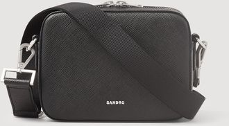Sandro Kleine Tasche aus rekonstituiertes Leder