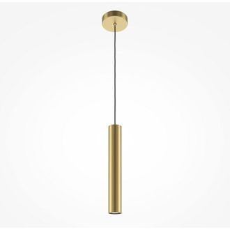 Maytoni Maytoni Pro Focus Plafonnier moderne &agrave; suspension fine, dor&eacute;, 1 x GU10
