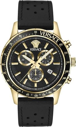 Versace Homme, Accessoires, Jaune, Taille: ONE Size Montre Sport Chrono