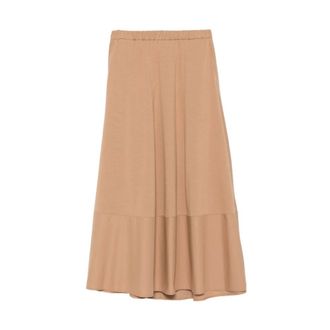 Max Mara Femme, Jupes, Brun, Taille: 42 FR Midi Skirts