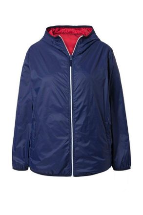 Ulla Popken Outdoorjacke HYPRAR Wendejacke wasserabweisend Kapuze