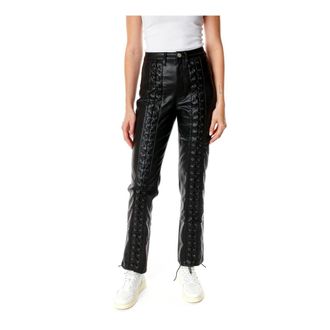 Worst Behavior Danna Pants - - Trousers - Damen - Schwarzk - W30 L34