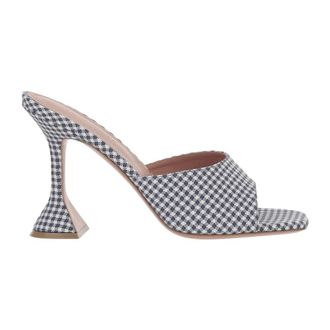 Amina Muaddi Femme, Chaussures, Gris, Taille: 35 EU Lupita Slipper 95