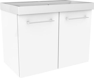 Fackelmann Lima Waschtischunterschrank 60cm Korpusfarbe: Wei&szlig; - Fackelmann