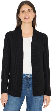 Cecil Offener Cosy Cardigan Black XL