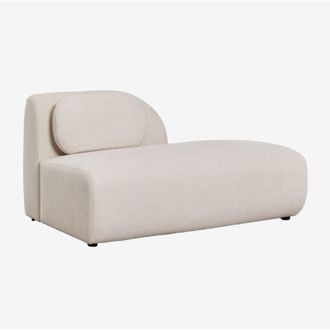 Sklum Rechtes Recamier-Modul f&uuml;r modulare Couch aus Chenille Coquette