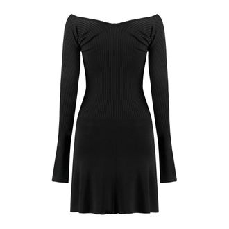Jacquemus La Mini Robe Pralu - Femme - Robes - Noir - Taille: 36 FR