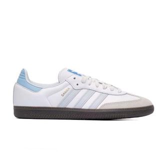 adidas Homme Samba OG Basket, Cwhite Halblu Gum5, 12 UK