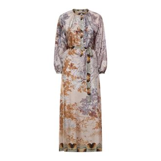 Pierre-Louis Mascia Aloe Maxi Kleid - - Dresses - Damen - Mehrfarbig - L