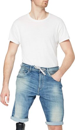 Replay Herren DJOVIC Shorts, Blau (Light Blue 10), 28