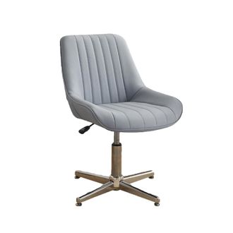 Generic B&uuml;rostuhl, Armloser Computerstuhl for Zuhause Mit Lendenwirbelst&uuml;tze Mit Niedriger R&uuml;ckenlehne, H&ouml;henverstellbar, Kann 80 Kg Tragen(Color4)